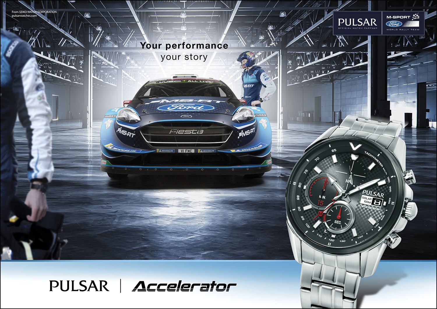 Partner teamu WRC z ekscytującą nowością w kolekcji Pulsar Accelerator ...