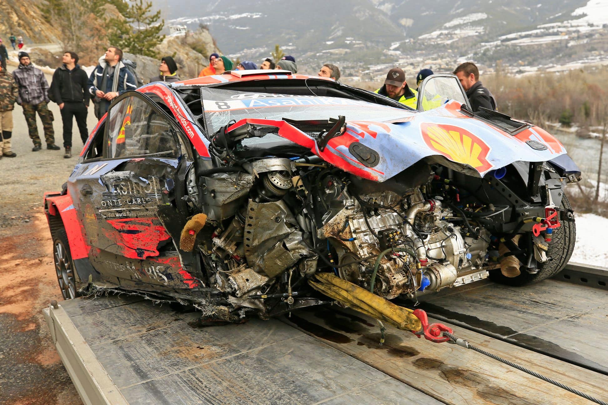 Spadł Mercedesem ze skarpy przy 160 km/godz. jak Tanak. Jego śmierć ...