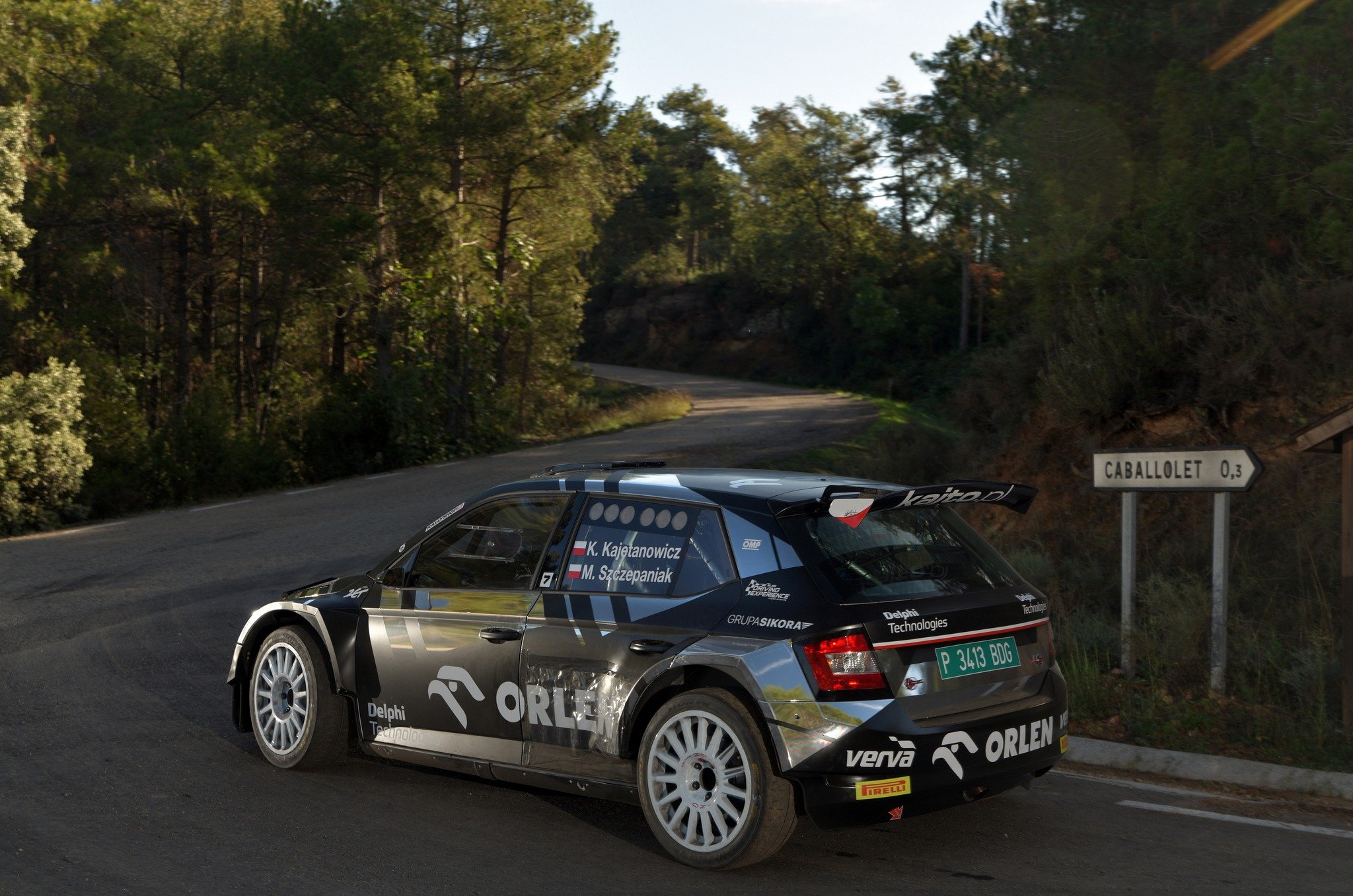 Skoda Fabia Rally2 evo, czyli broń Kajetana Kajetanowicza