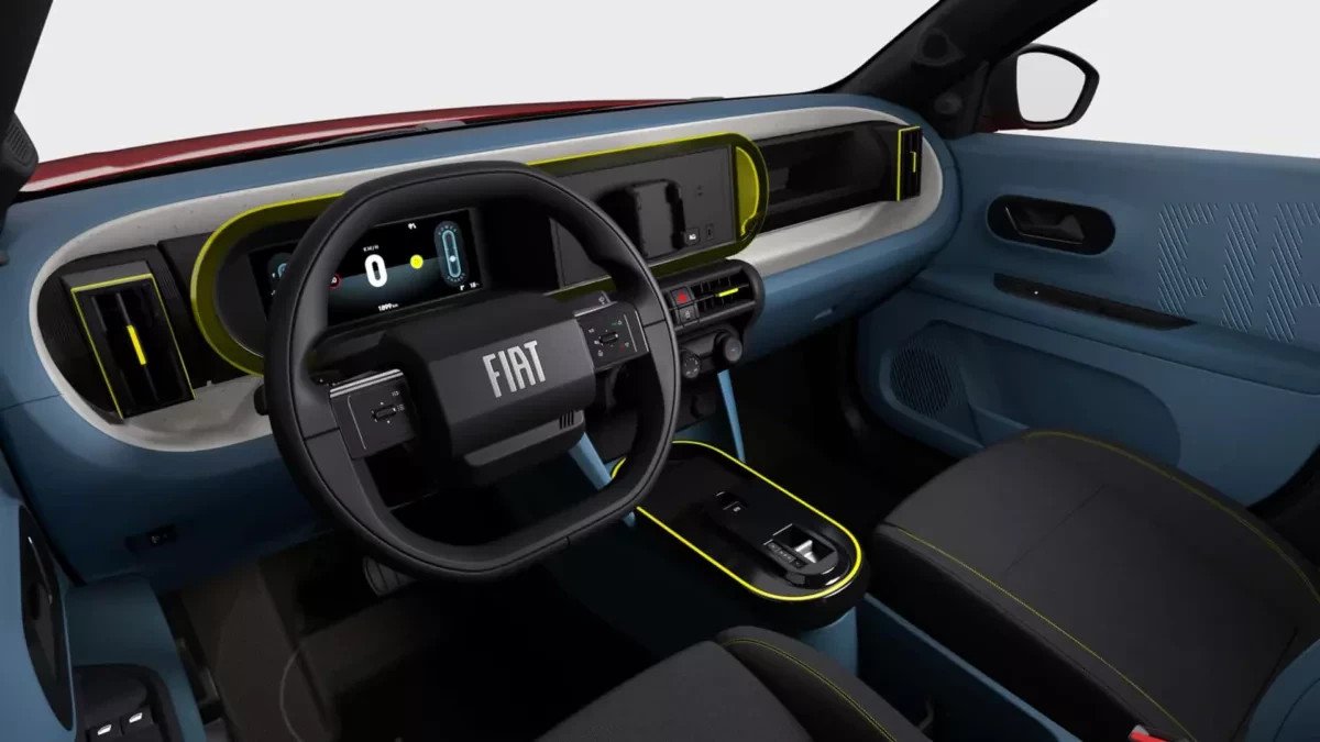 Nowy Fiat Grande Panda. Są pierwsze zdjęcia wnętrza podstawowej wersji ...