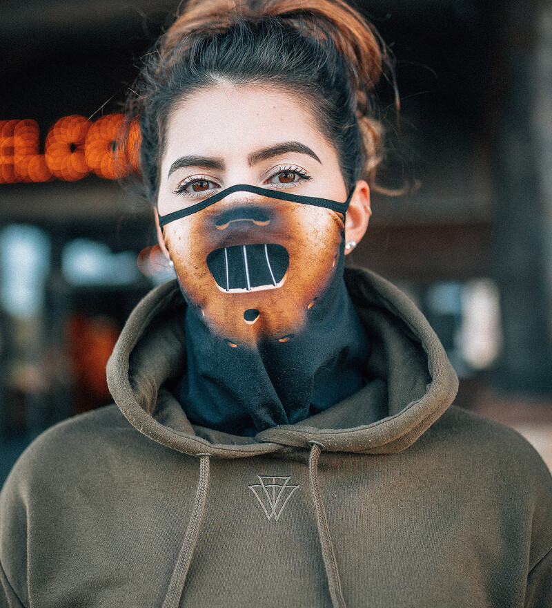 Wazzup bandana face mask - Bittersweet Paris