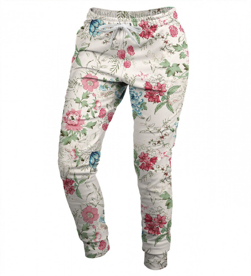 Flowers Sketch womens sweatpants - Mr. Gugu & Miss Go