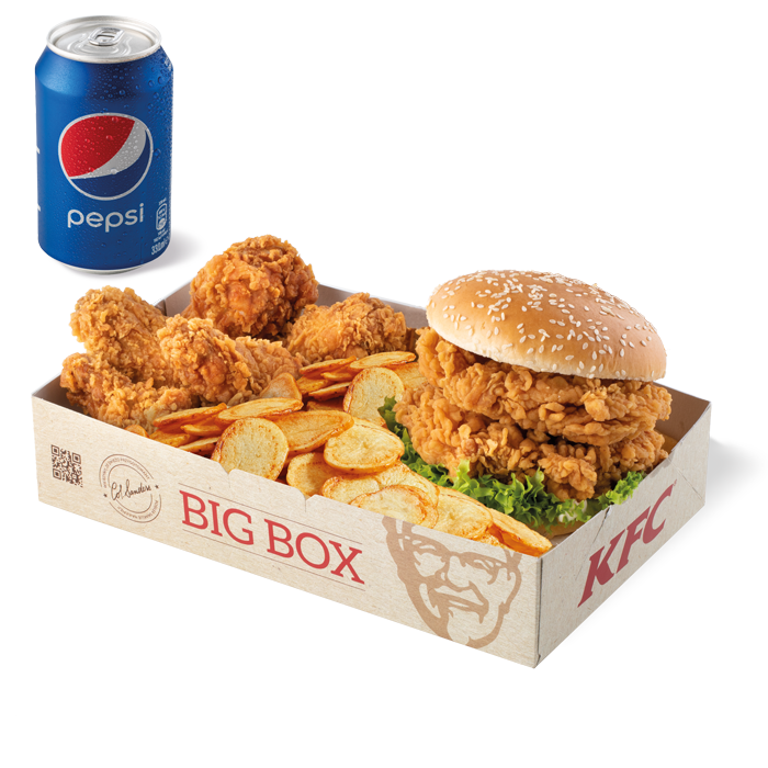 Zinger Double Box - menu KFC