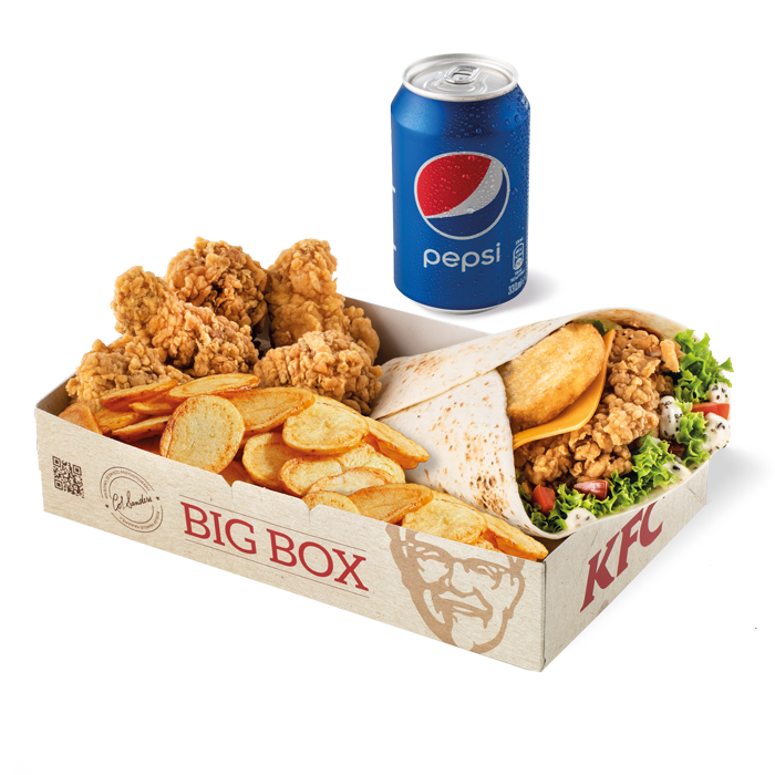Mega Pocket Box - menu KFC