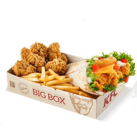 Mega Pocket Box - menu KFC