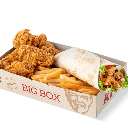 Twister Box - menu KFC