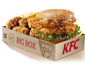 Dupla Zinger Box - menü KFC